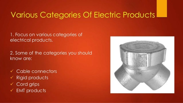 A Guide To Buying Electric Products & Accessories | PPTX