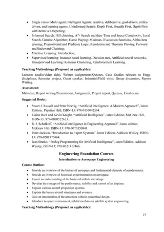 Pec obe aerospace engineering curriculum_2019-8-3 2020 (2) | PDF
