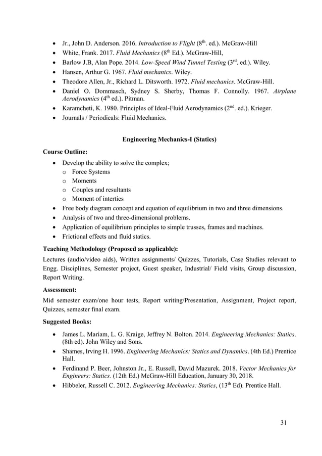Pec obe aerospace engineering curriculum_2019-8-3 2020 (2) | PDF