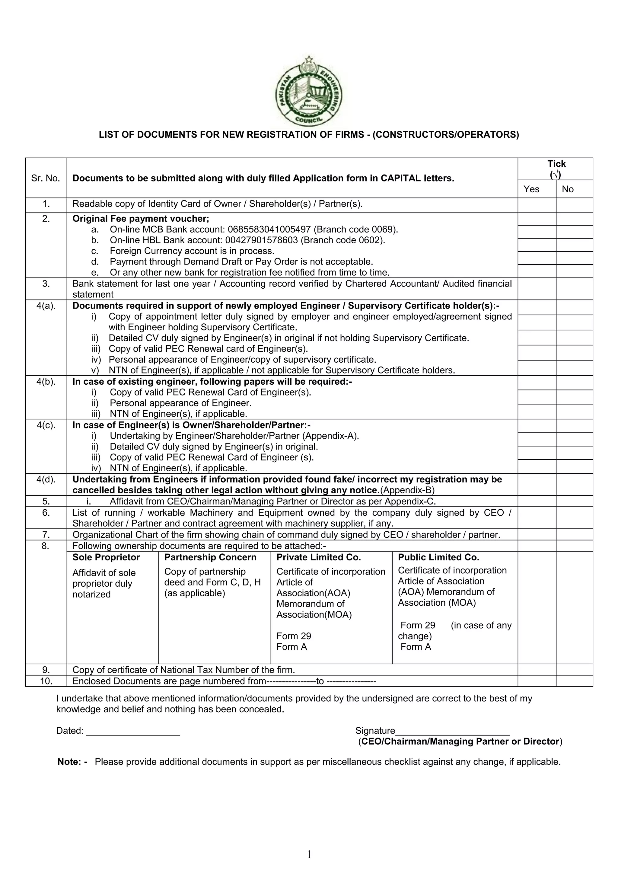 Pec registration | DOC