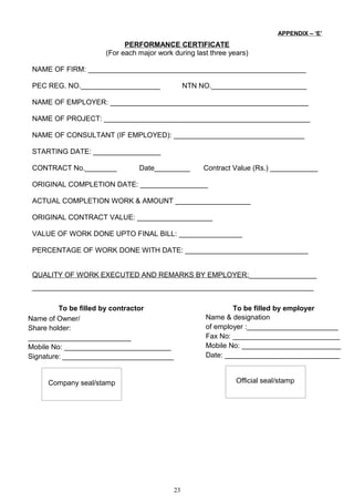 Pec registration | DOC