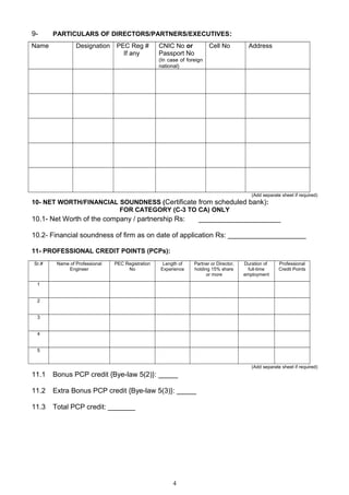 Pec registration | DOC