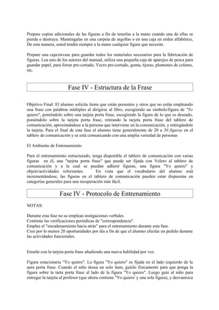 Pecs fases | PDF