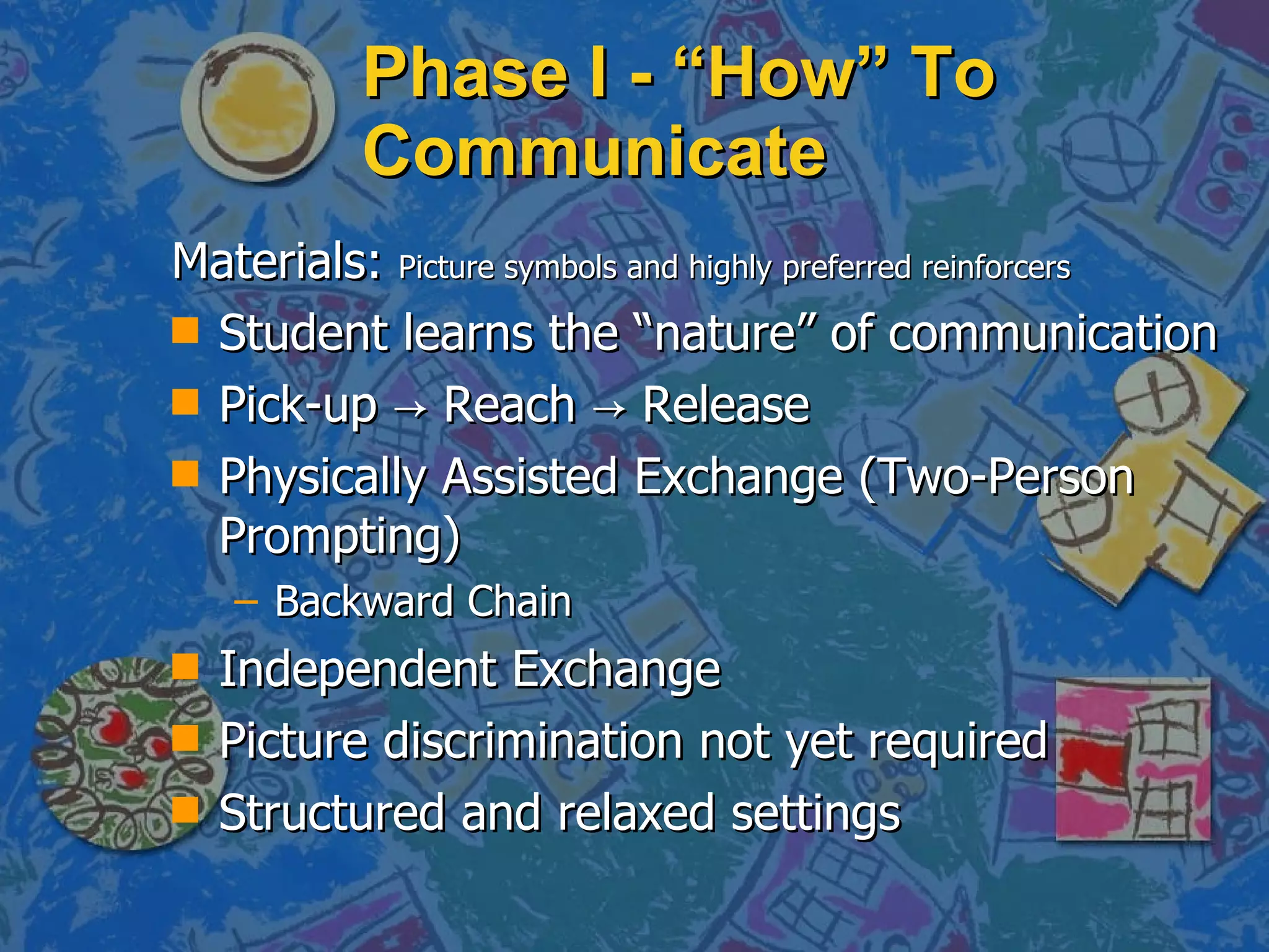 PECS-Picture Exchange Communication System | PPT