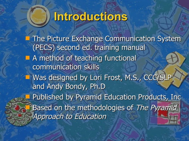PECS-Picture Exchange Communication System | PPT