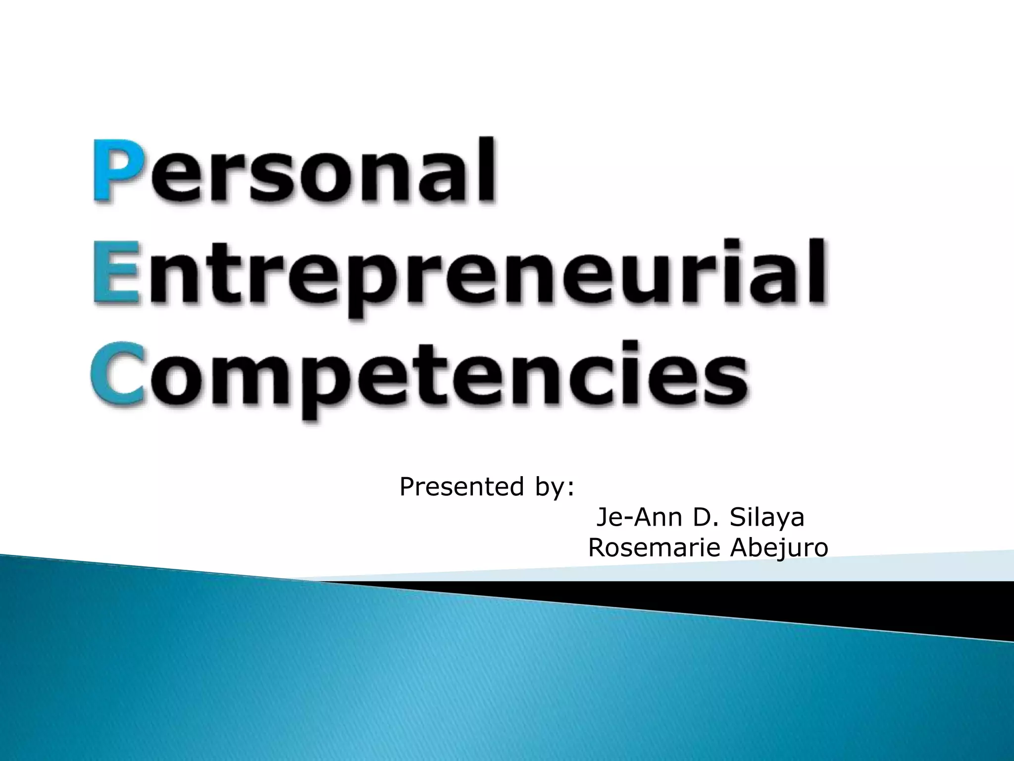 PEC's Presentation | PPTX