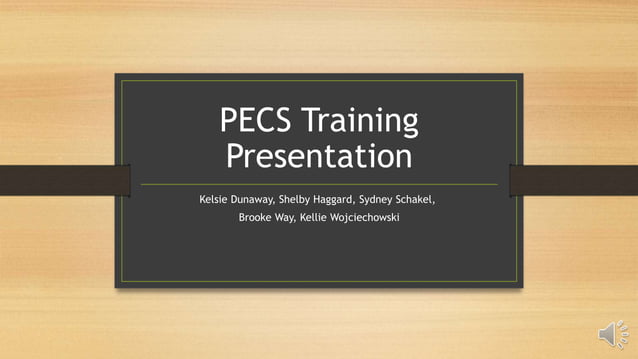 Pecs presentation | PPTX