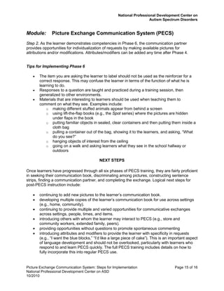 Pecs in English | PDF