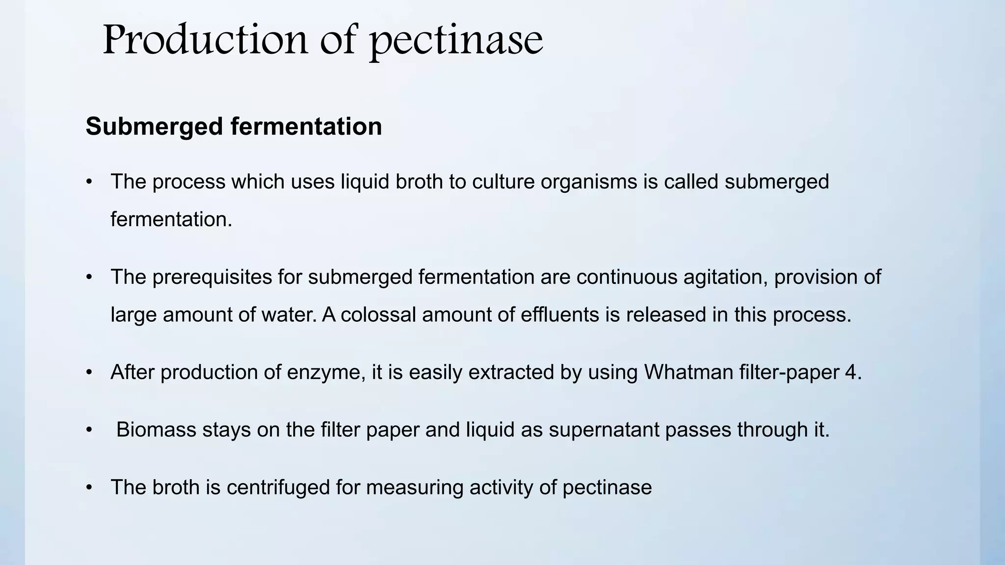 Pectic enzymes | PPTX