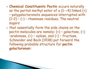 Pectin | PPTX