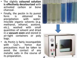 Pectin- Carbohydrate from fruits | PPTX