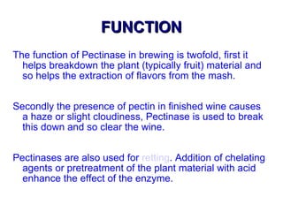 Pectinase | PPT