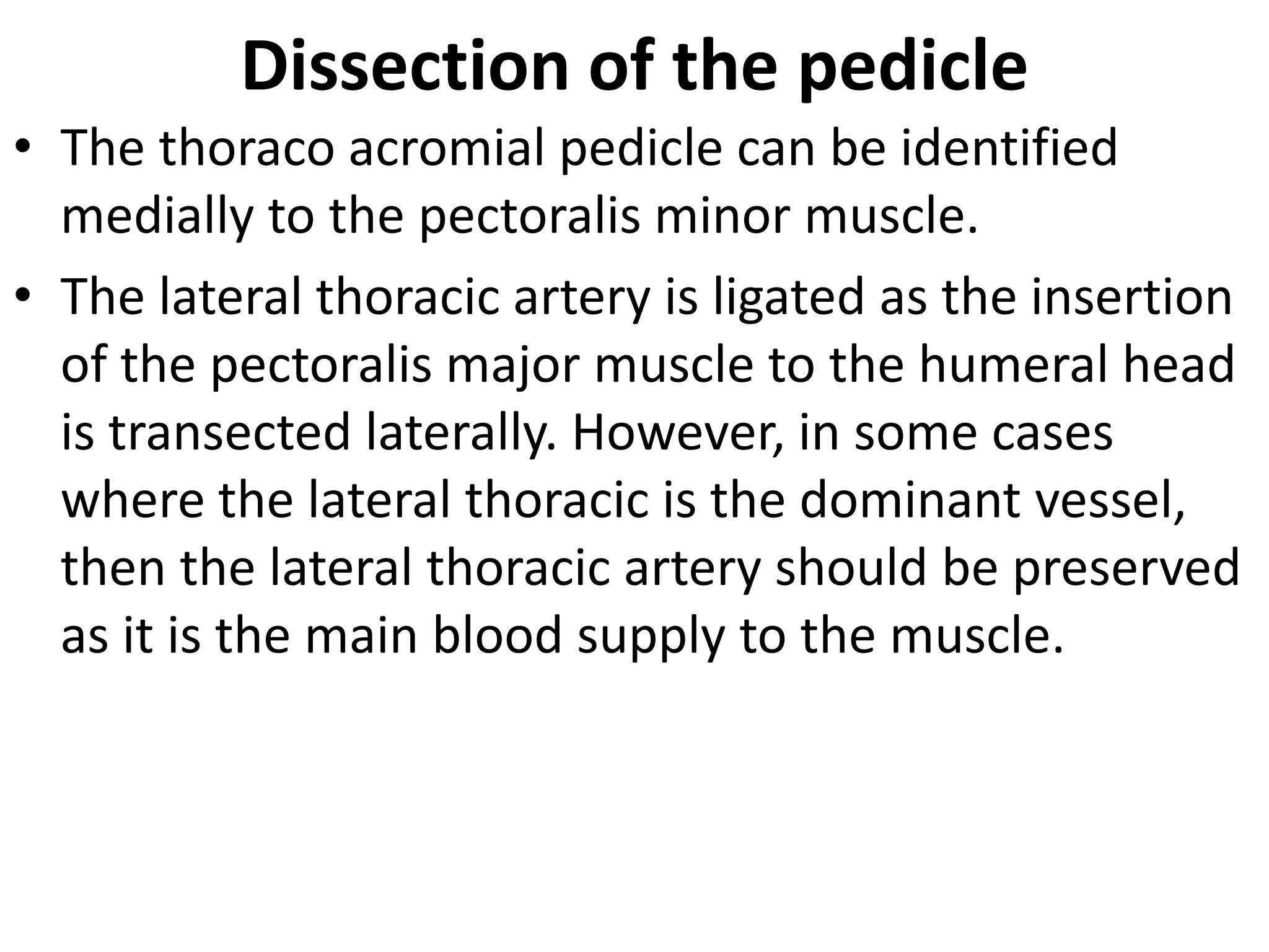 Pectoralis major flap | PPTX