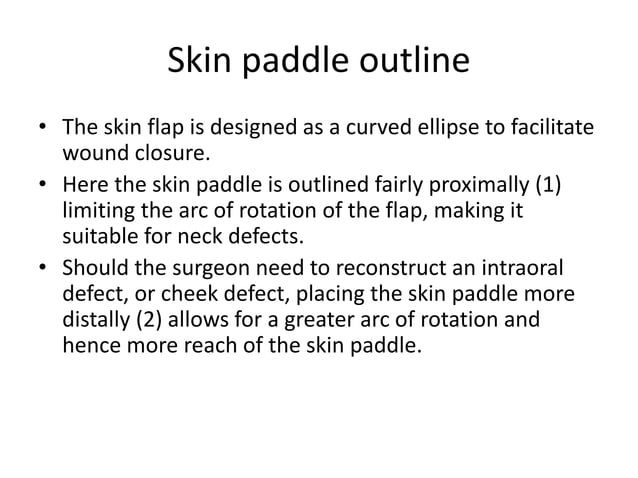 Pectoralis major flap | PPTX