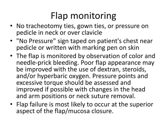Pectoralis major flap | PPTX