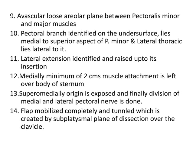 Pectoralis Major Myocutaneous Flap in Head and Neck Reconstruction | PPTX