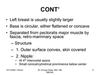 Pectoral region & Breast Anatomy by Shapi. MD.pdf