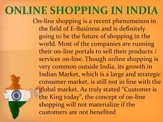 PECULIARITIES & CHARACTERISTICS OF INDIAN CONSUMER | PPTX
