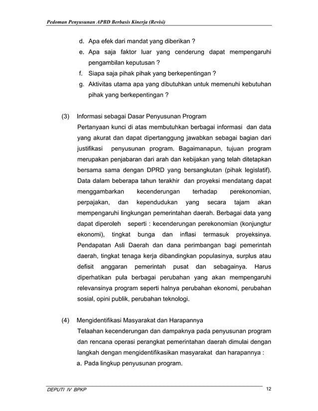 Pedoman penyusunan ABK | PDF