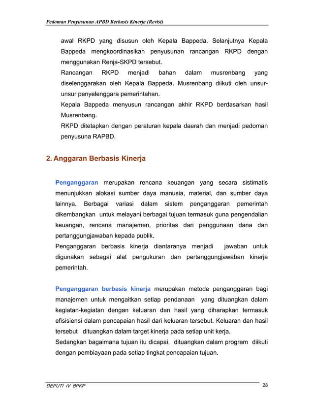 Pedoman penyusunan ABK | PDF