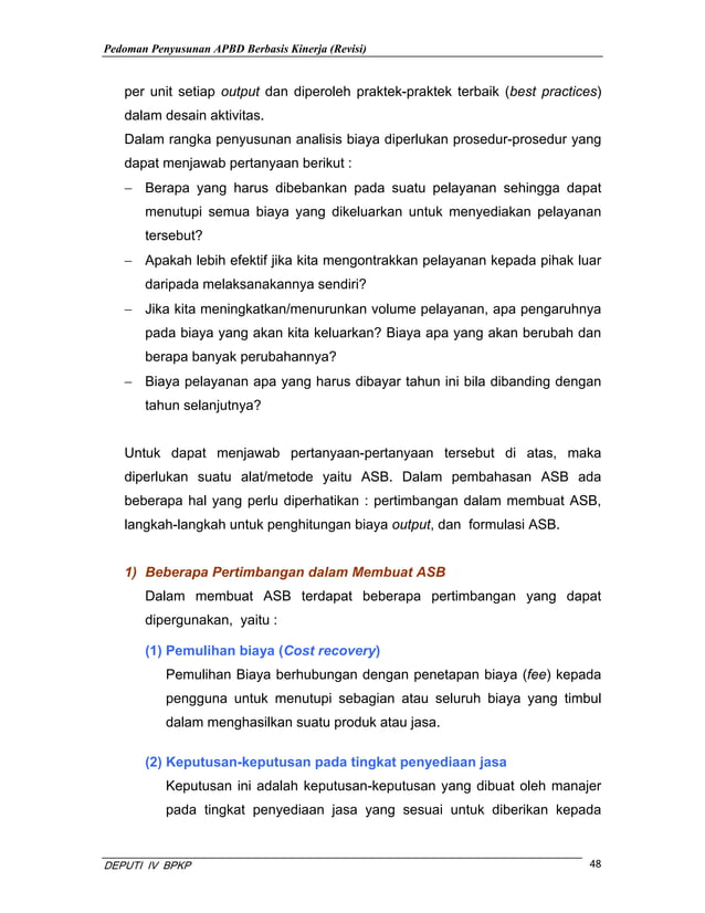 Pedoman penyusunan ABK | PDF