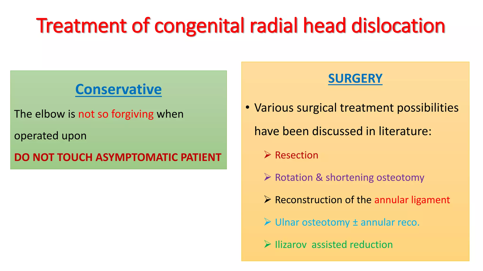 Pediatric Radial head dislocation | PPTX