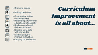 Ped 104 curriculum improvement final (1) | PDF