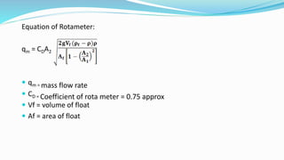 Design Of Flow Meters | PPTX