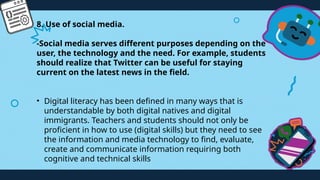 Ped3.pptx Digital literacies skills and h | PPTX