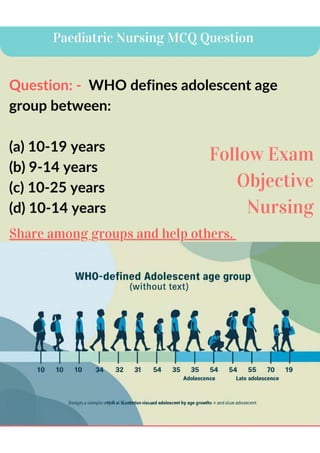 Pediatric Nursing Question |Nursing MCQ Set-86 | | PDF