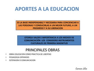 Pedagogía Crítica de Paulo Freire | PPTX