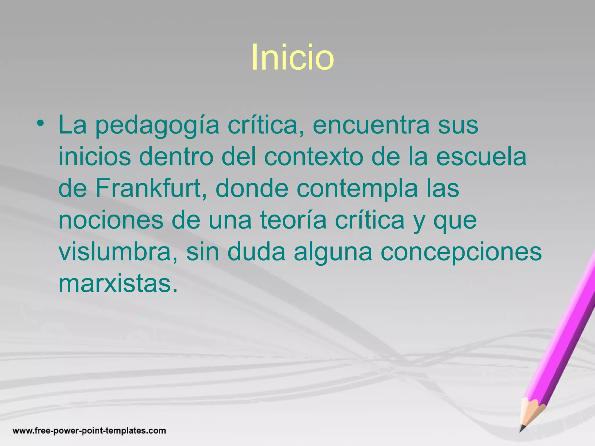 Pedagogia critica | PPT