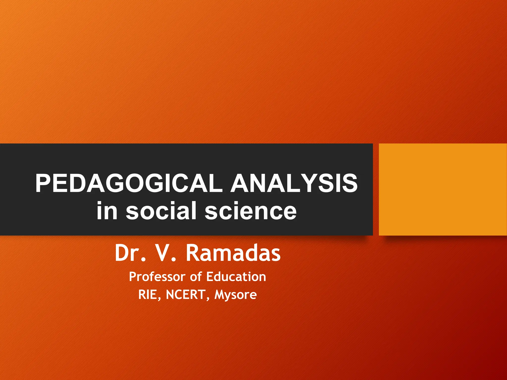 Pedagogical Analysis in Social Sciences(1).pptx