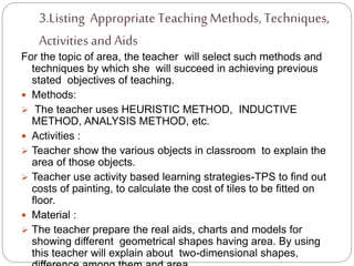 Pedagogical analysis in teaching mathematics | PPTX