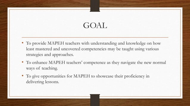 PEDAGOGICAL APPROACH IN TEACHING MAPEH (lac).pptx | Education