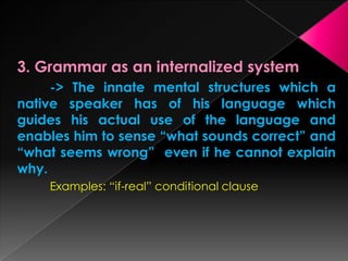 Pedagogical grammar | PPTX