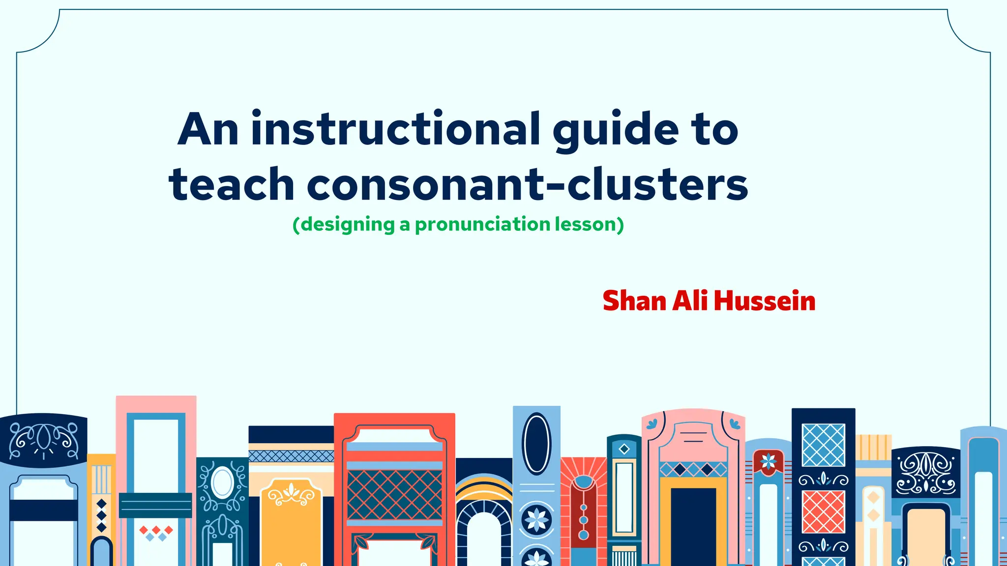 an instructional guide to teach consonant clusters | PPT