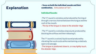 an instructional guide to teach consonant clusters | PPT