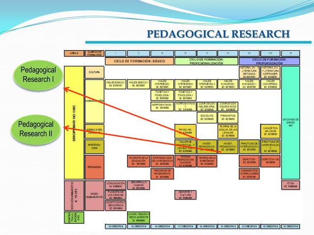 Pedagogical research presentation | PPSX