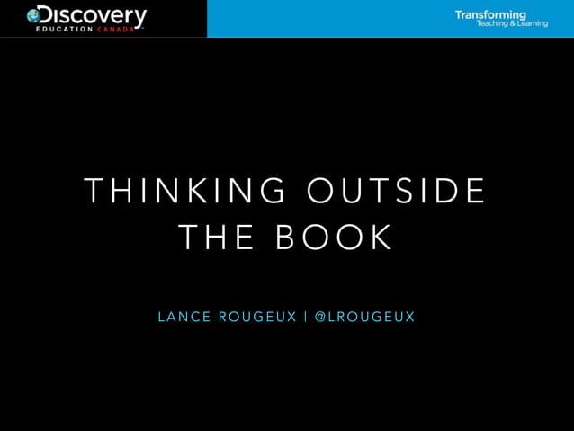 Thinking Outside the Book KPR | PPT