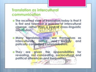 Pedagogical uses of translation | PPT
