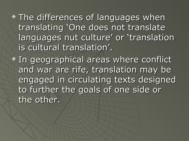 Pedagogical uses of translation | PPT