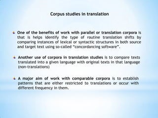 Pedagogical uses of translation | PPTX
