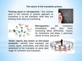 Pedagogical uses of translation | PPT