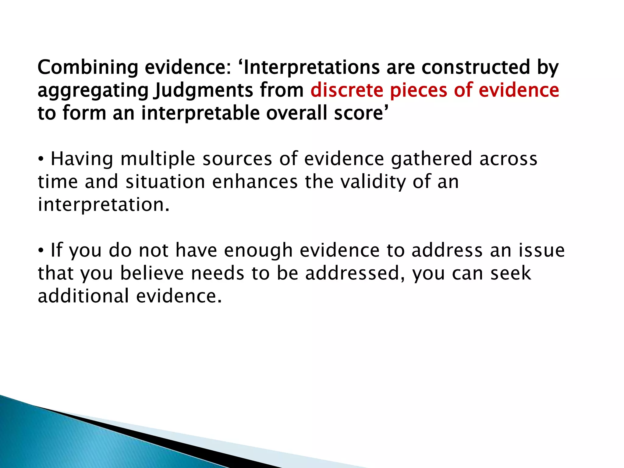 Pedagogic Assessment | PPTX