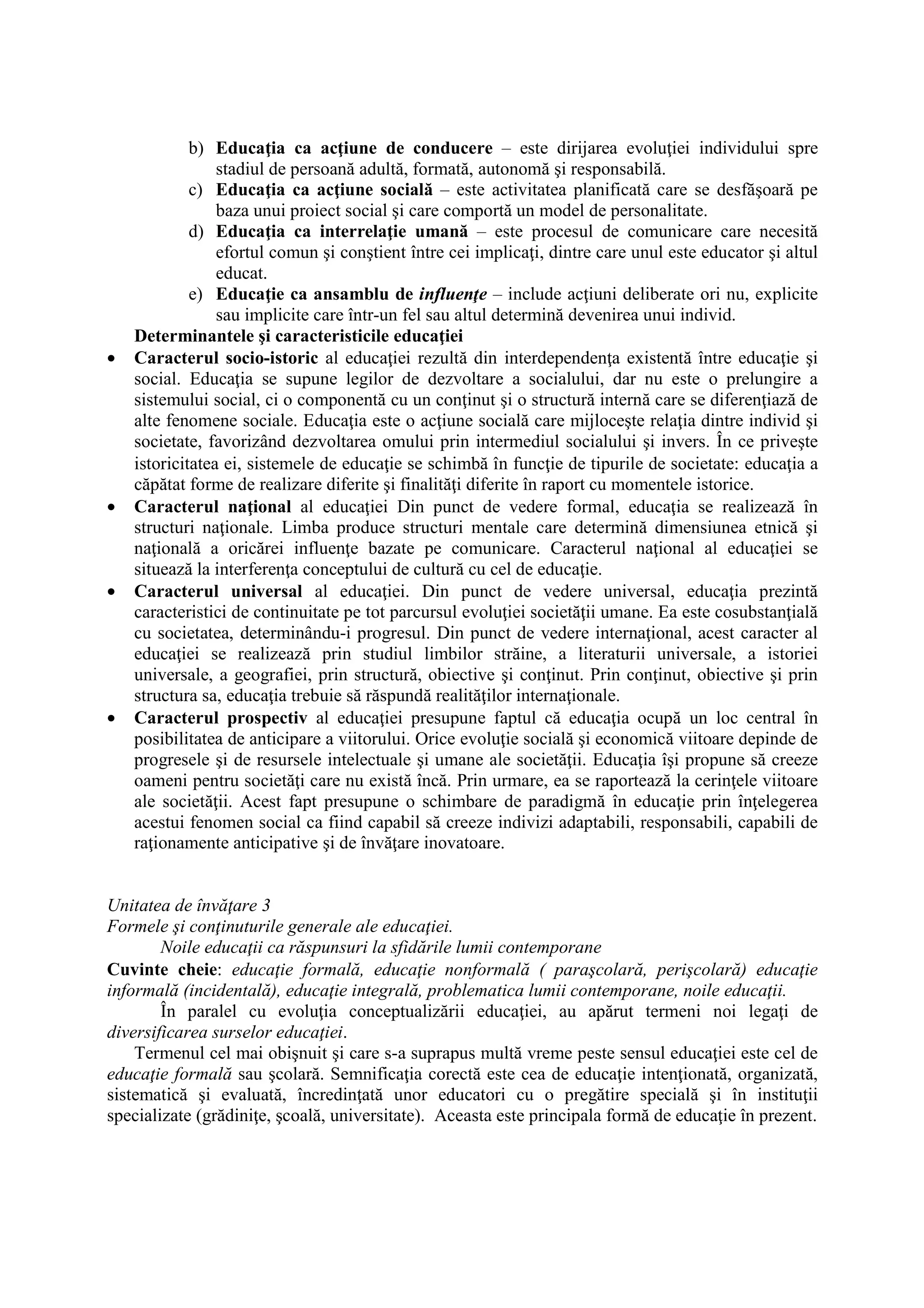 Pedagogie I sinteza | PDF