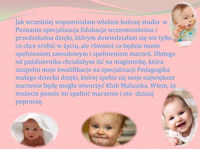 Pedagogika małego dziecka | PPT