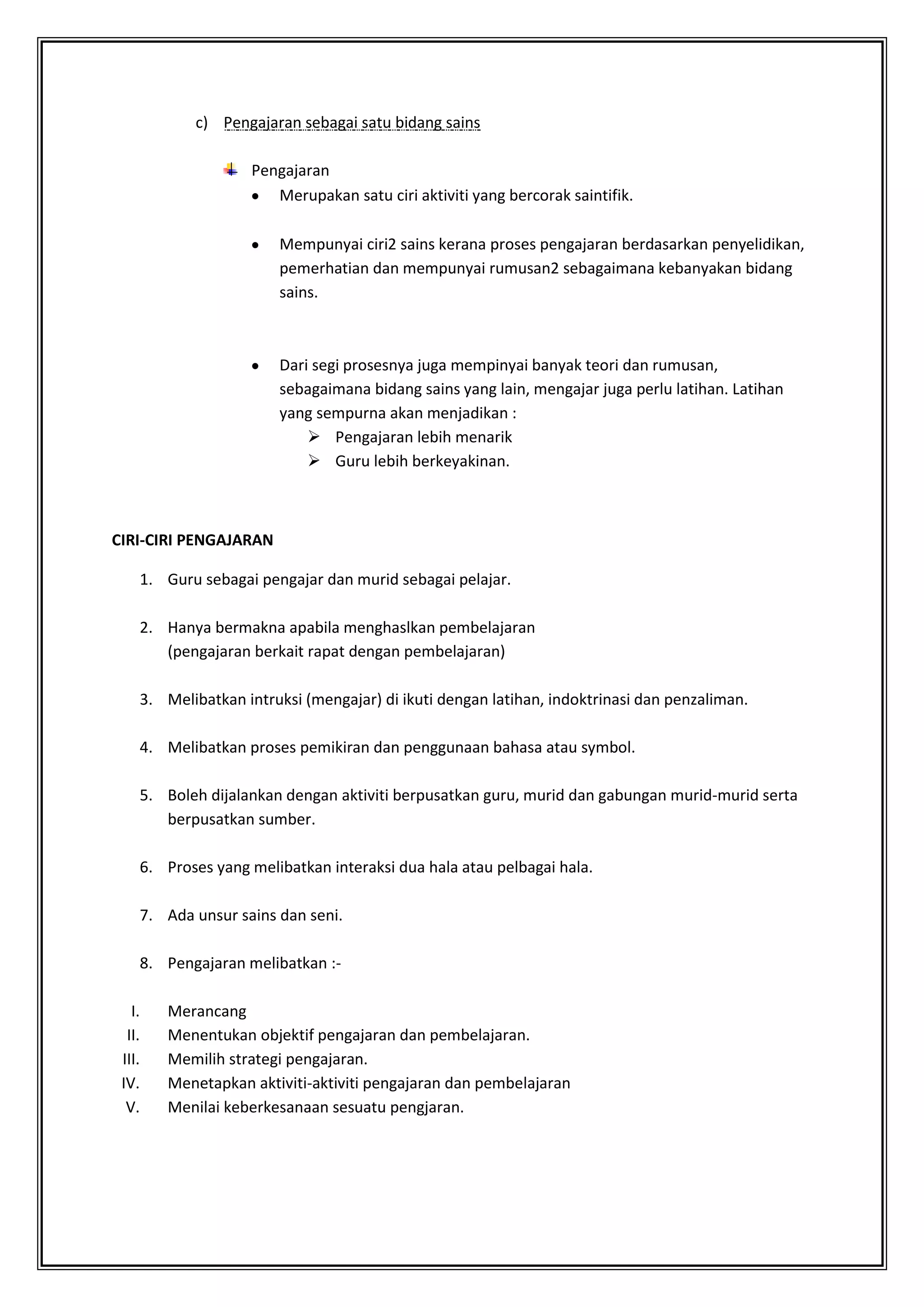 Pedagogi pendidikan | PDF