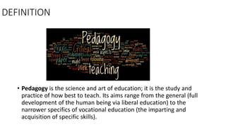 Pedagogy | PPTX