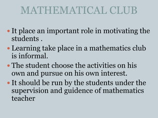 Resources for Teaching Mathematics | PPTX
